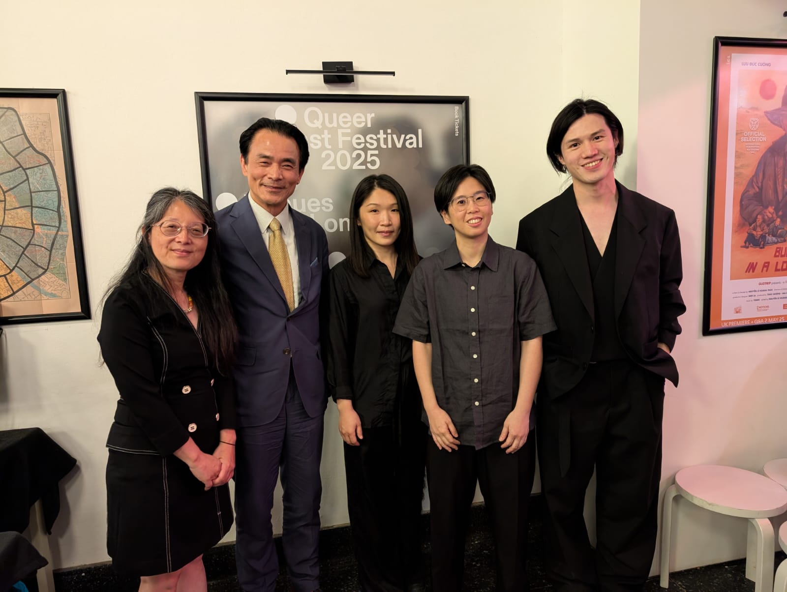 彭紫惠與王品文攜《春行》首度參加英國亞洲酷兒藝術節 臺灣電影、文學與藝術創作持續綻放倫敦