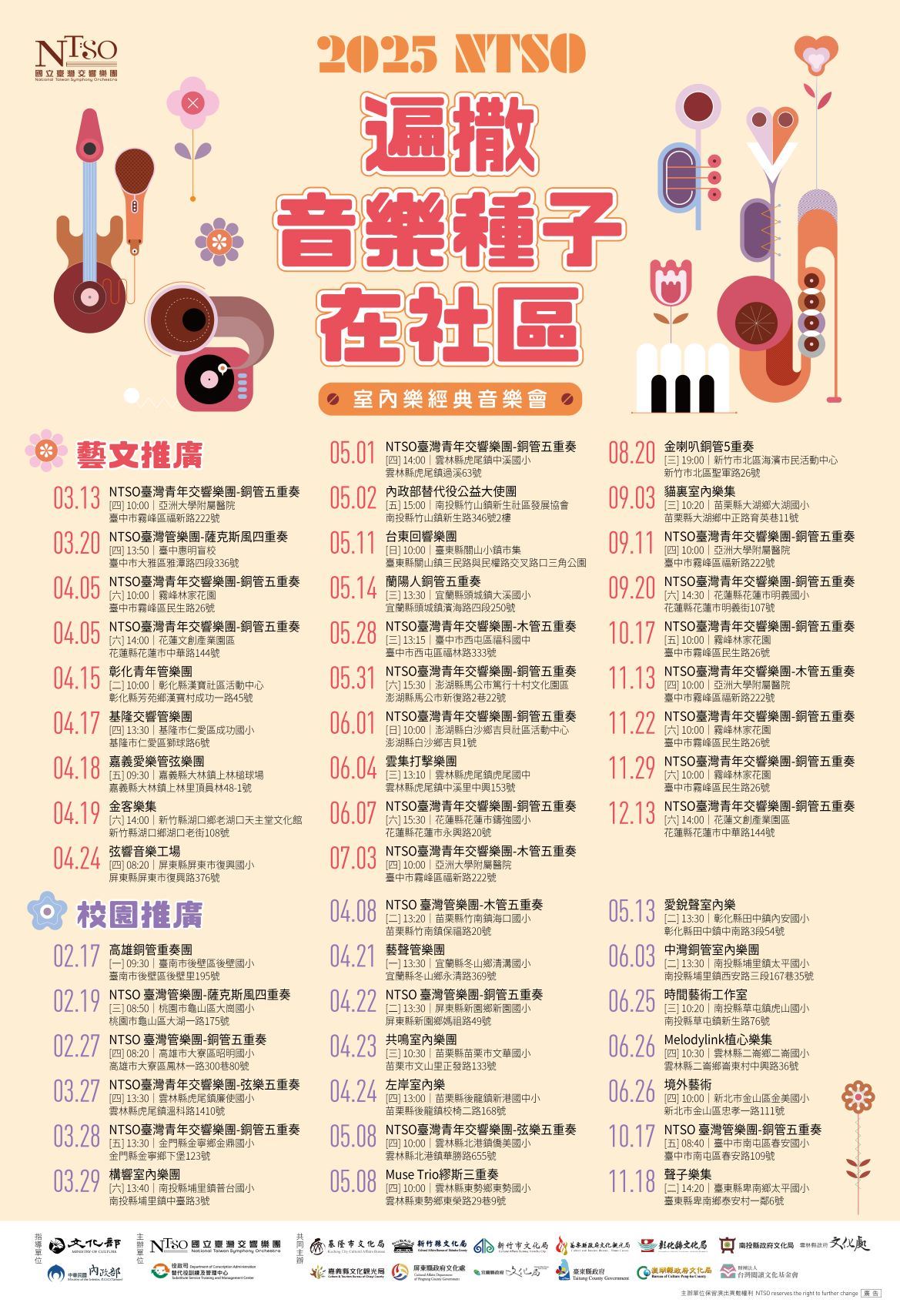 讓音樂落地生根 國臺交「遍撒音樂種子在社區」邁入第1000場