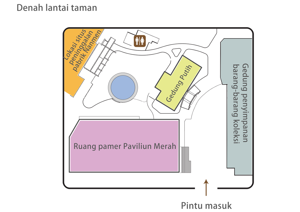 National Taiwan Museum-Denah lantai